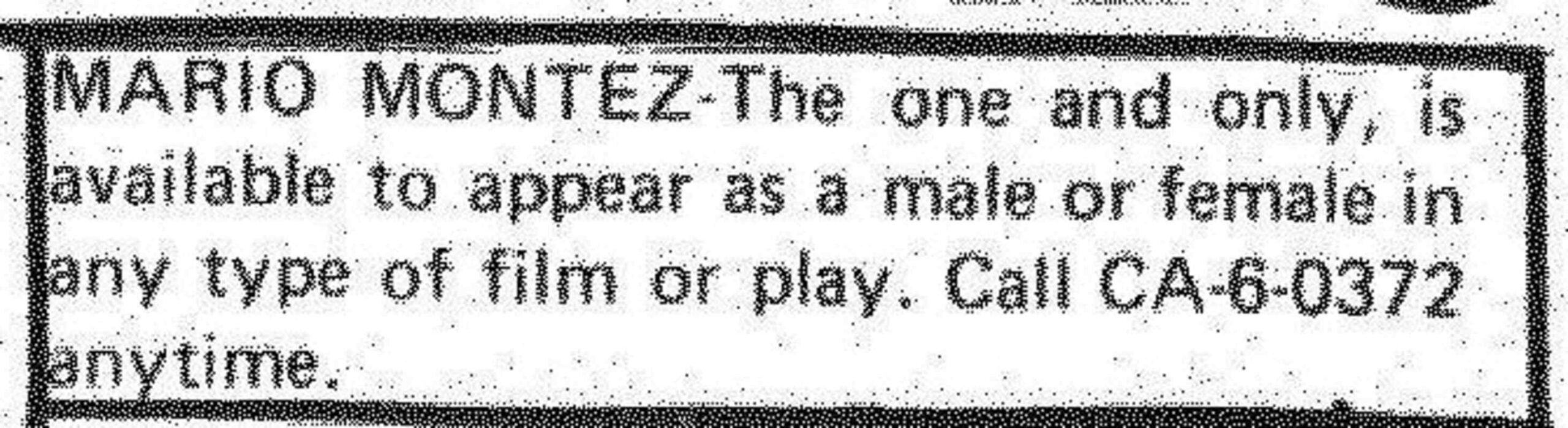 Mario Montez Residence – NYC LGBT Historic Sites Project